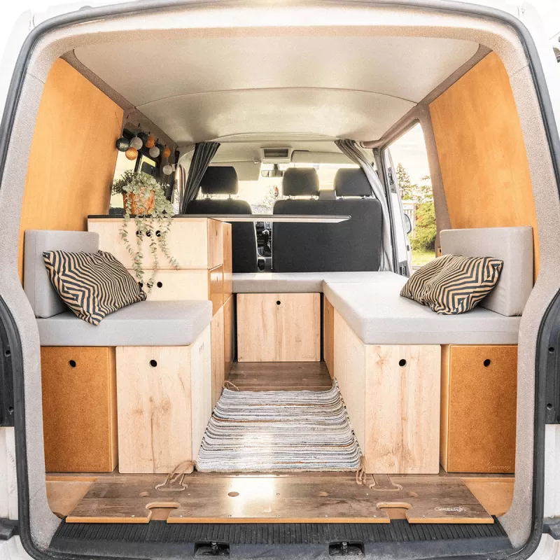 Kit meubles amovibles pour Ford Transit Custom 1 Combeing | Aménagement ...