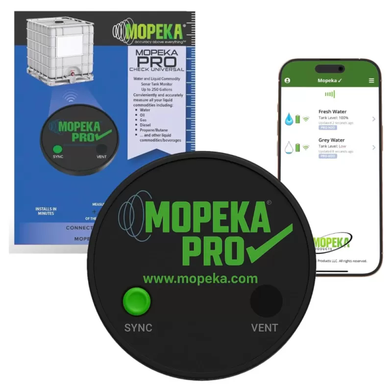 Mopeka Pro Check Universal - Indicateur de contenu pour réservoir et bouteille - Contrôle ...