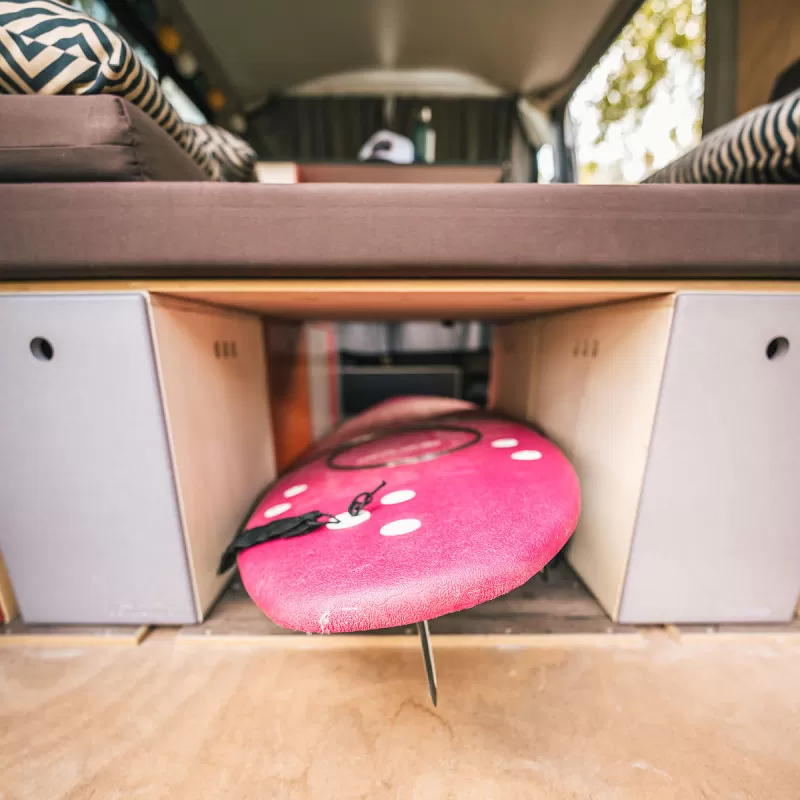 Kit meubles amovibles pour VW T6 / T6.1 Combeing | Aménagement intérieur fourgon et van