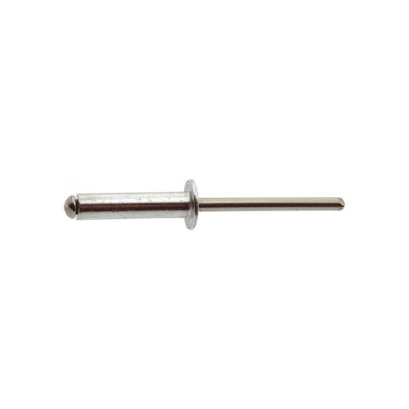 Rivet tête plate 3,2 mm Marinox tout alu | Rivet pop aluminium | H2R ...