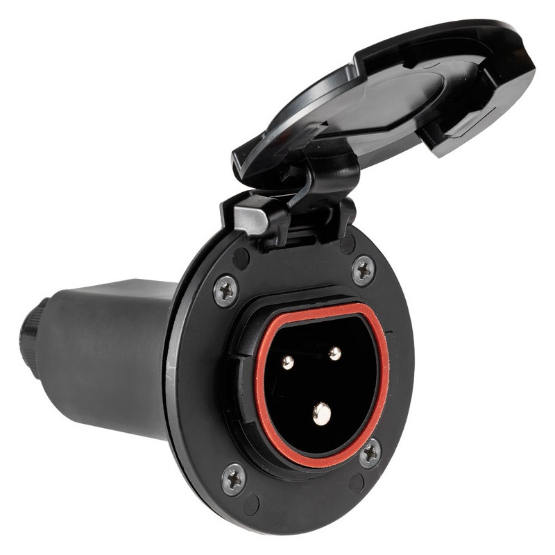 Socle 3P Cruiser 16 A Osculati | Prise & rallonge 230V | H2R Equipements