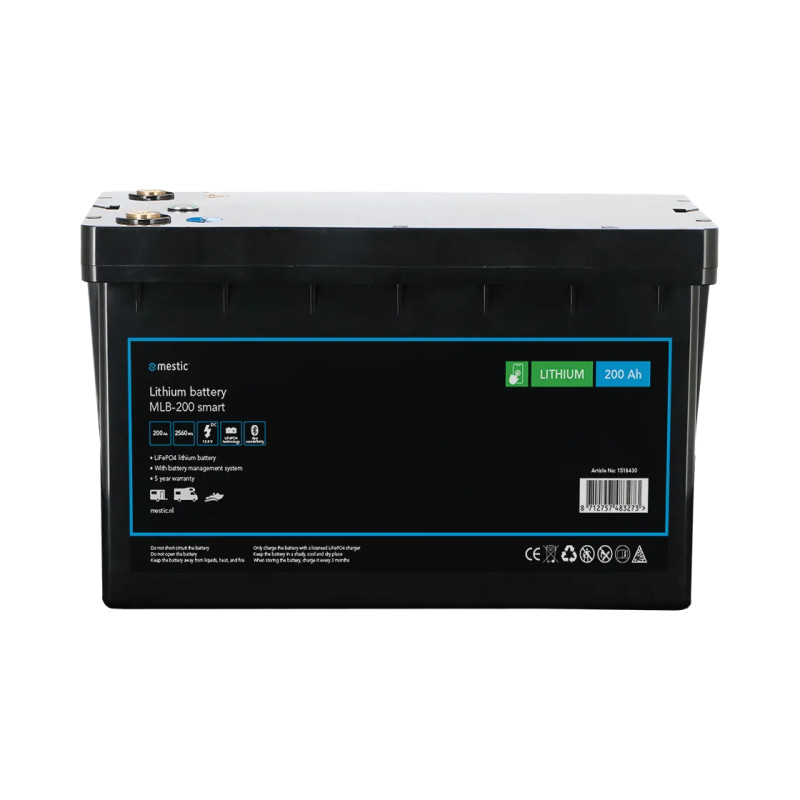 MESTIC MLB-200 Smart Batterie lithium | 200 Ah - 2560 Wh