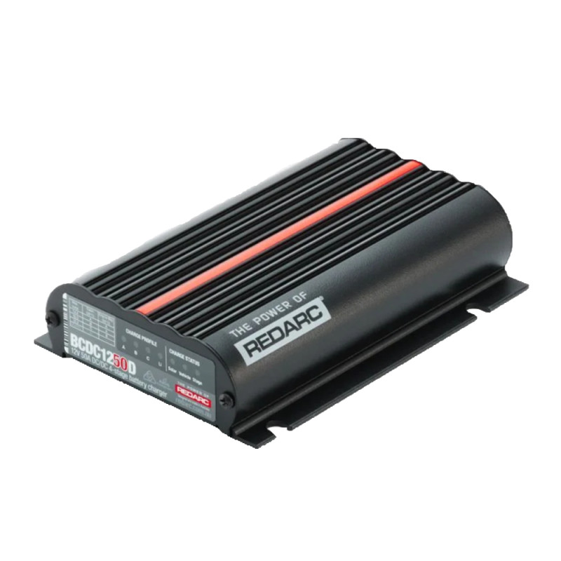 Chargeur DC/DC MPPT 50 A Redarc BCDC 1250D pour van, fourgon, camping ...
