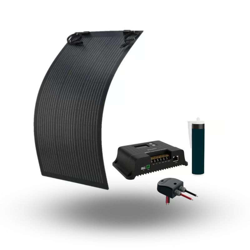 Kit solaire flexible PERC 100 W MESTIC - Pack de recharge solaire pour ...