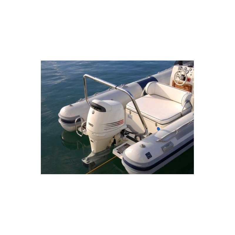 Roll-bar RTC48 Noir MATC en inox thermolaqué | Roll-bar pour semi ...