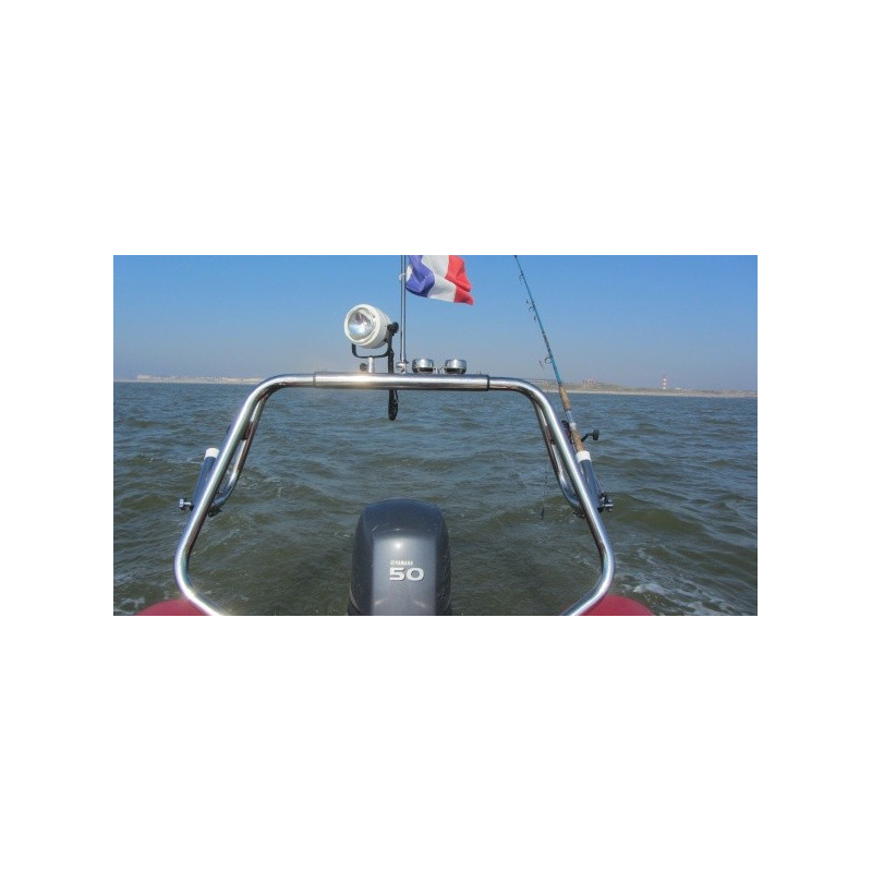 Roll-bar RTA 48 Noir MATC en inox thermolaqué | Roll-bar pour semi ...