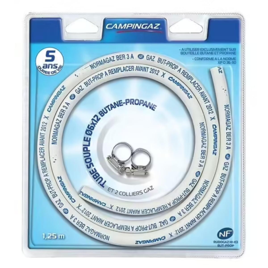 Tuyau souple NF gaz 1,25 m CAMPINGAZ - flexible gaz pour bateau ...