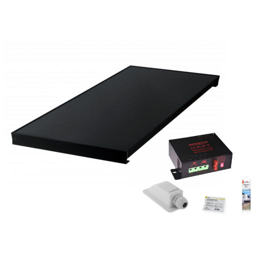 Kit panneau All Black PERC 190 W ANTARION - pack solaire 12 V pour ...