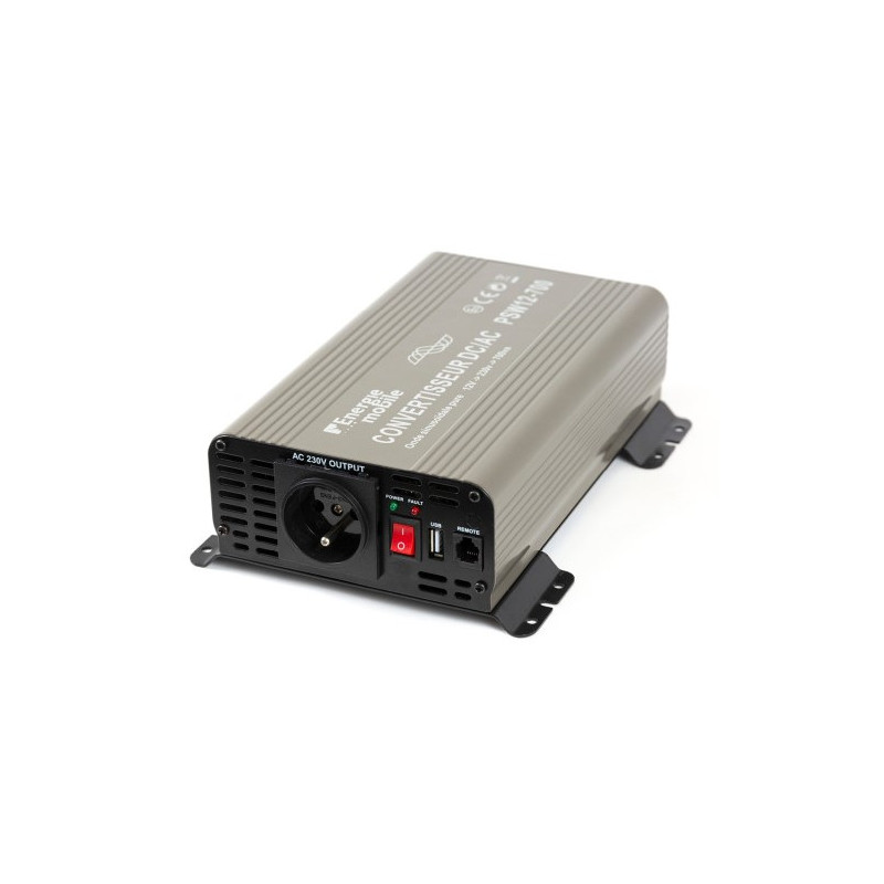 Convertisseur sinusoïdal DC-AC PSW-V2 700 Va Energie Mobile ...