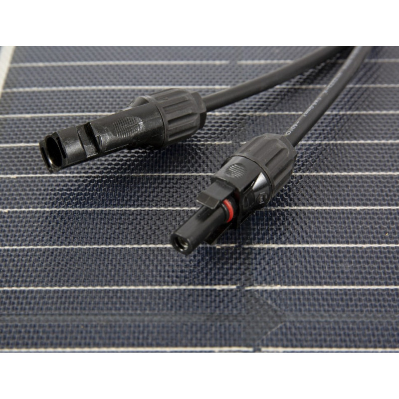Panneau solaire souple PERC Flex 115 W – Energie Mobile| Haut rendement & connecteurs MC4