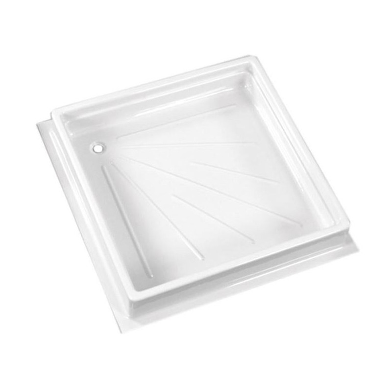 Reimo Bac à douche autoporté 680 x 680 mm | Receveur profond pour ...