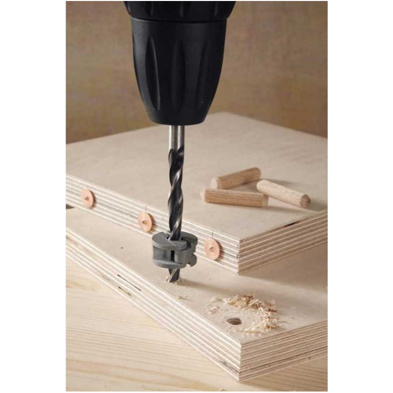 Centreur pour cheville ø8 mm Wolfcraft (lot de 4) | Fabrication bois ...
