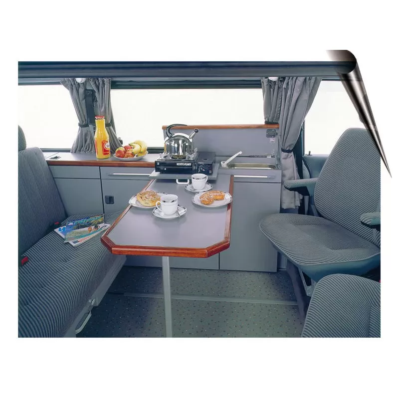 Glissière rail de fixation plateau de table fourgon & camping-car