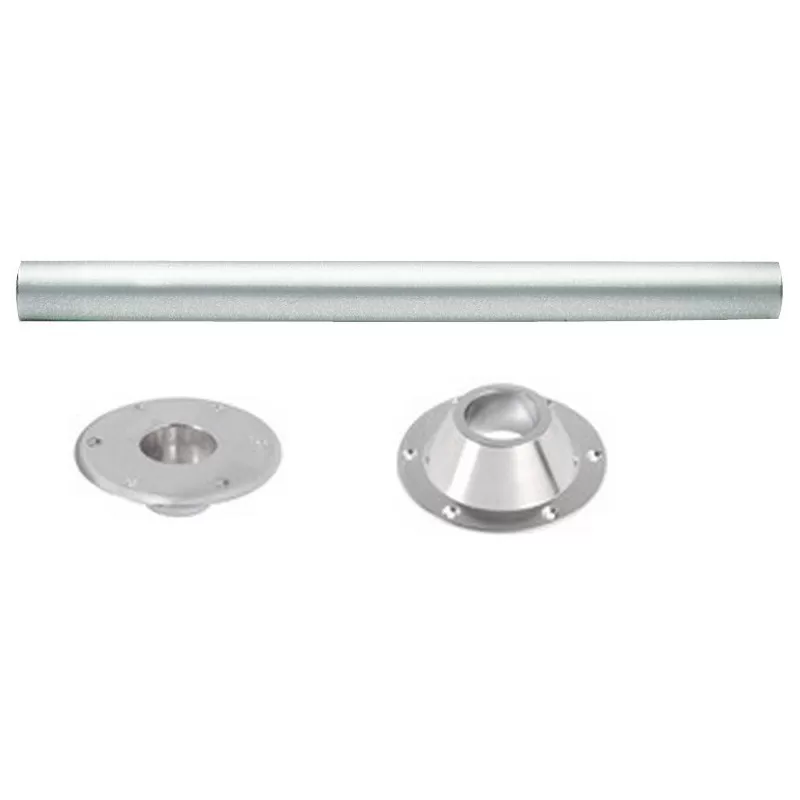 Accessoire bateau et fourgon, OSCULATI pied de table avec tube ALU.