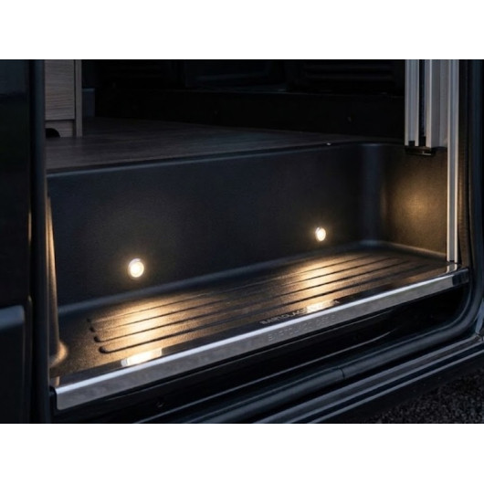 Spot LED Encastrable 12V 1W HT42 Chromé - BARTOLACCI Design