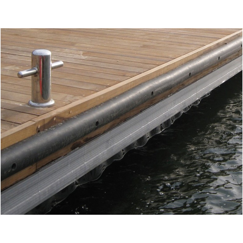 OSCULATI Liston PVC noir 70 équipement bateau et ponton.