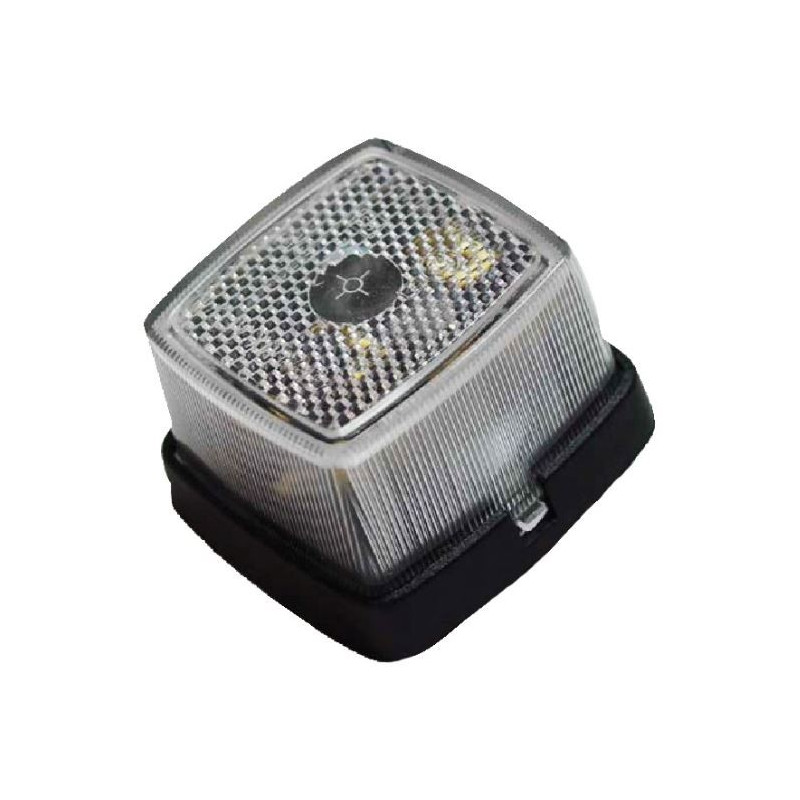 Feu de gabarit orange/blanc remorque bateau & camping-car