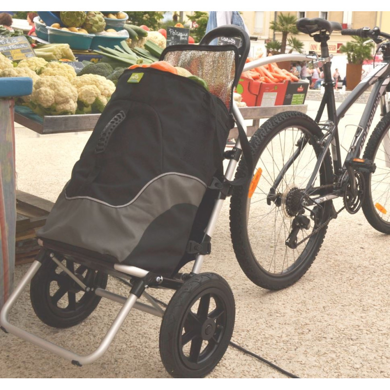 Chariot Bike-&-Shop VIA MONDO - chariot de transport pour vélo en van ...