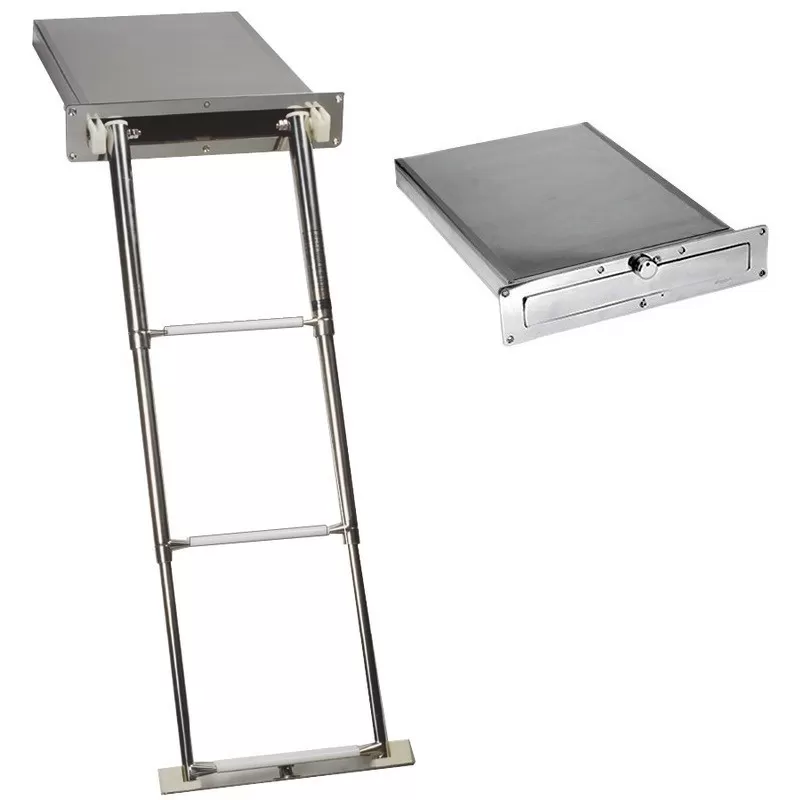 OSCULATI Echelle de bain escamotable inox pour bateau