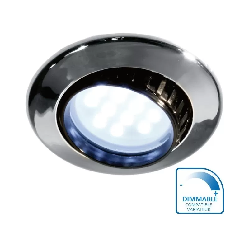 Comet Led Batsystem | Spot encastrable orientable LED 12/24V bateau ...
