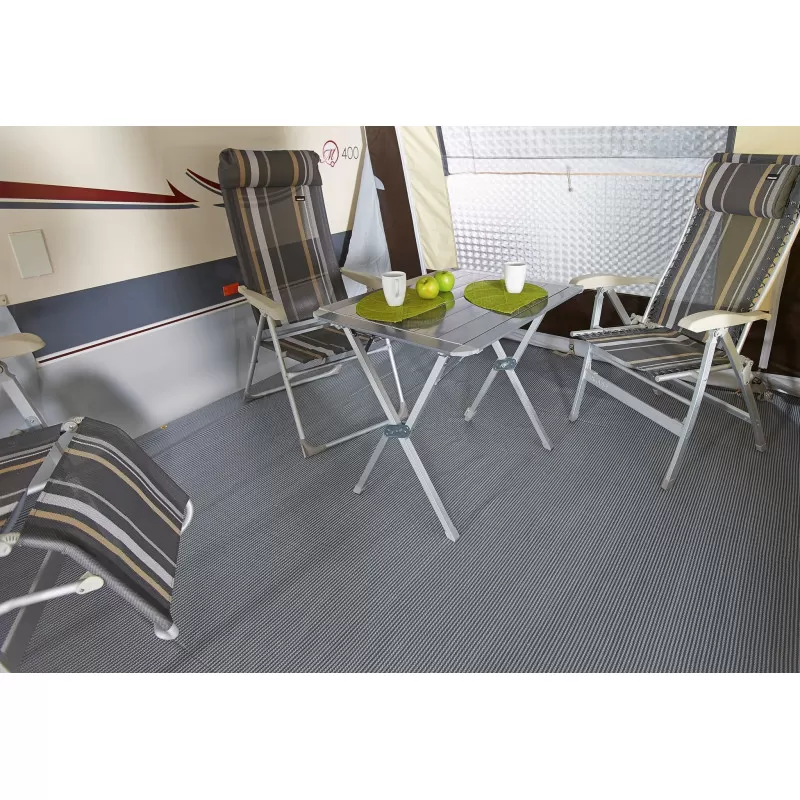 TRIGANO Tapis de sol PVC 250 tapis pour auvent et store.