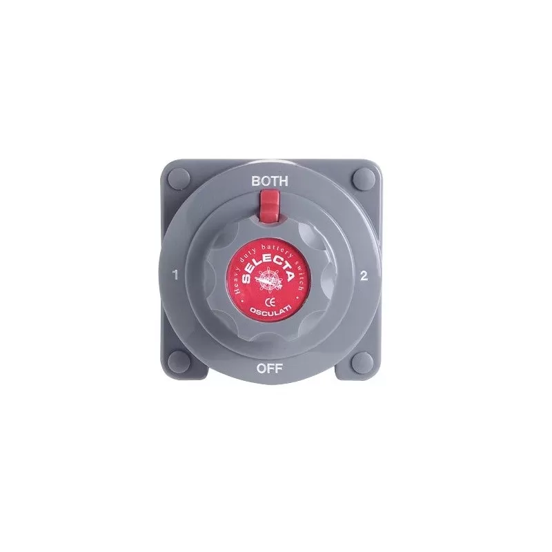 Commutateur Selecta OSCULATI - sélecteur de batterie 12V manuel pour ...