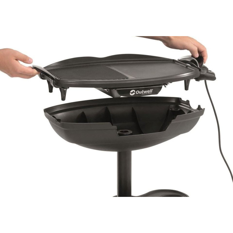 Darby Barbecue électrique Outwell | Bbq sur pied plancha pour camping ...