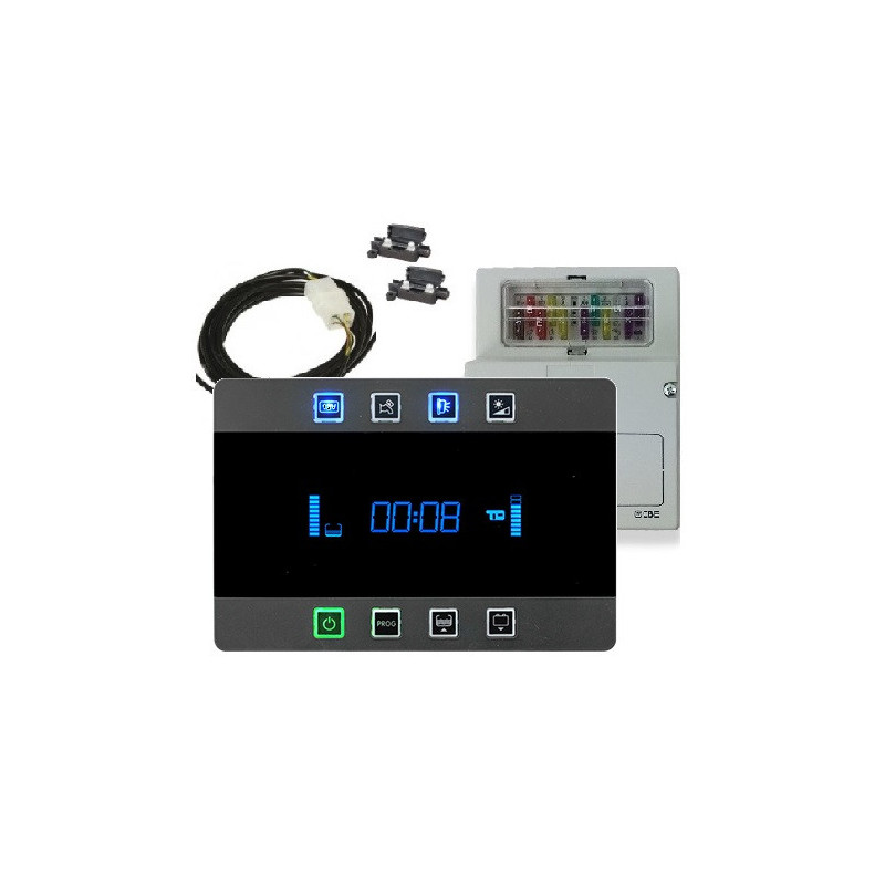 CBE PC380 tableau électrique 12V en kit pour fourgon aménagé.