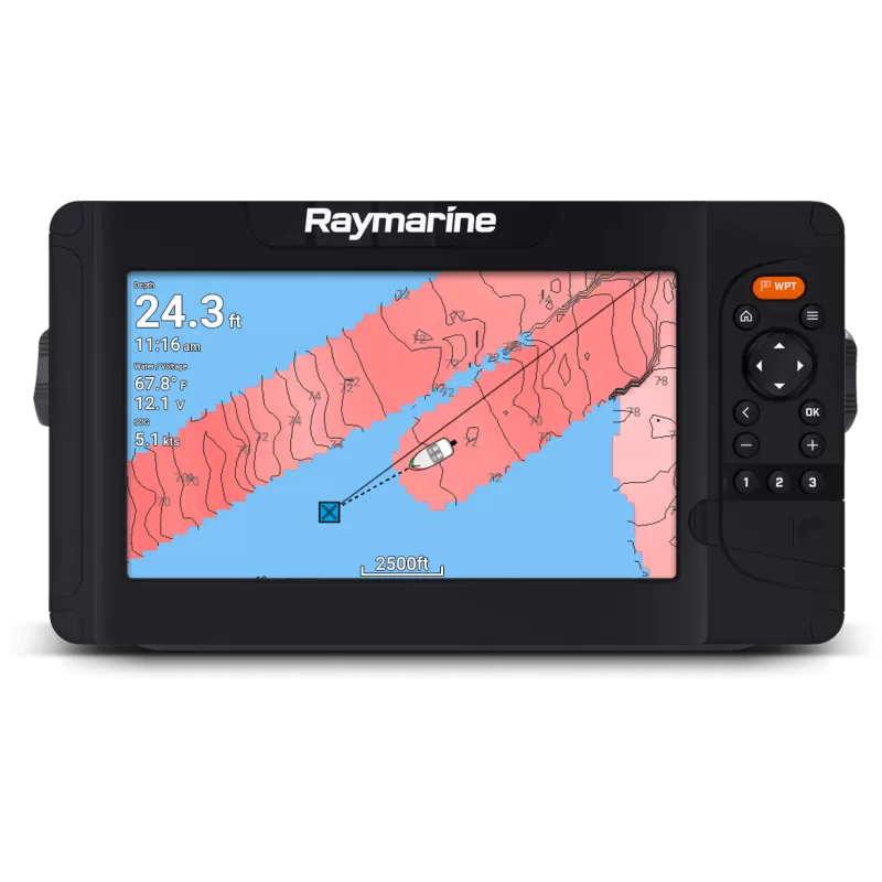 ecran multifonction RAYMARIN element 12 HV pour sondeur de bateau.