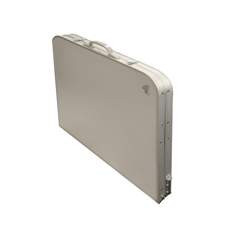 VIA MONDO Table valise en aluminium pour camping-car.