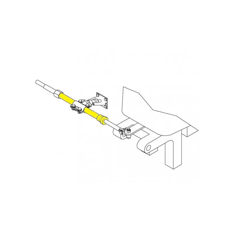 Tube d’arrêt de gaine DOMETIC pour câble direction moteur hors-bord ...