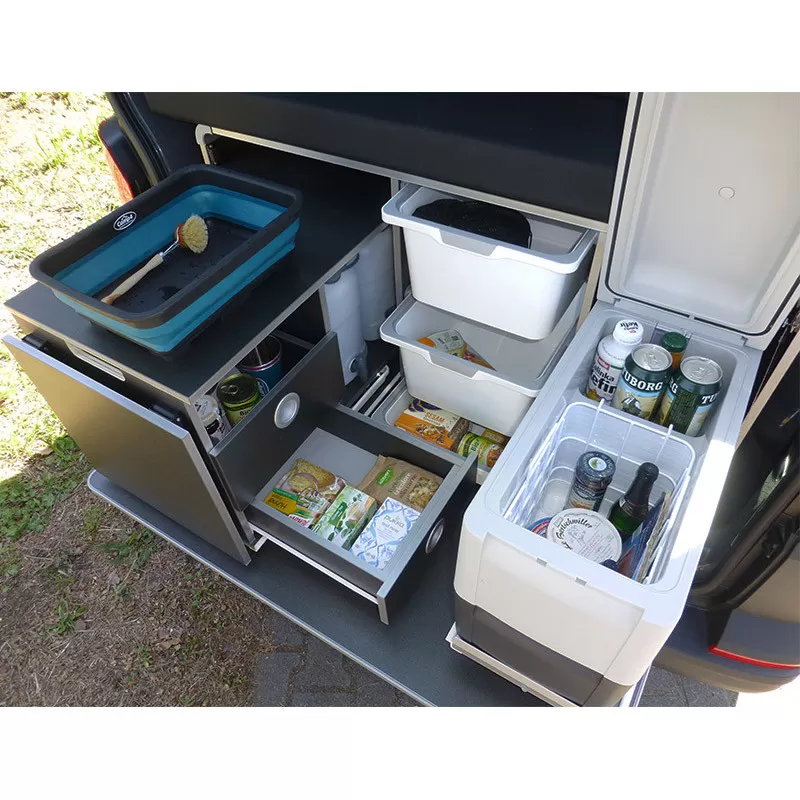 CampingBox L Reimo | Kit aménagement amovible pour coffre de van et ...