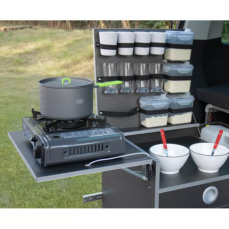 REIMO CampingBox L-CM - Kit cuisine amovible van VW T5/T6 Multivan ...