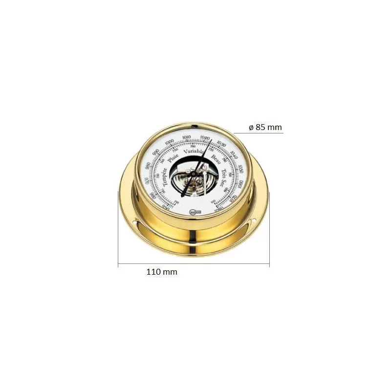 Tempo baromètre Barigo | instrument météo marin pour bateau à cadran ...