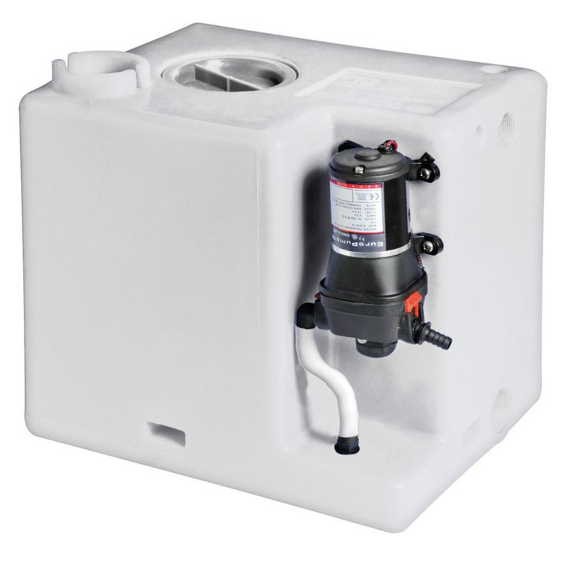 Kit réservoir 56L+ Pompe 12V - OSCULATI -L'eau à bord en van - H2R ...