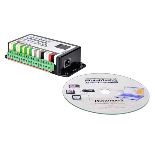 Miniplex-3 SHIPMODUL - Multiplexeur connecteur NMEA-SeaTalk pour électronique de bateau - H2R ...