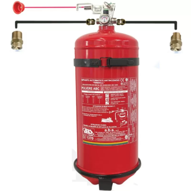 ANAF Kit extincteur HFC227 auto & manuelle 1Kg pour bateau – H2R ...