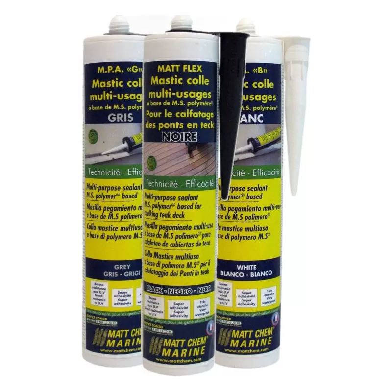MATT CHEM M.P.A. mastic colle marine pour le bateau