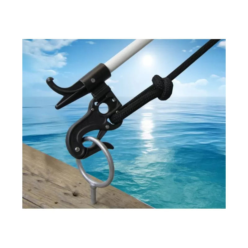 Gaffe télescopique Handydock | Gaffe pour bateau à voile ou moteur ...