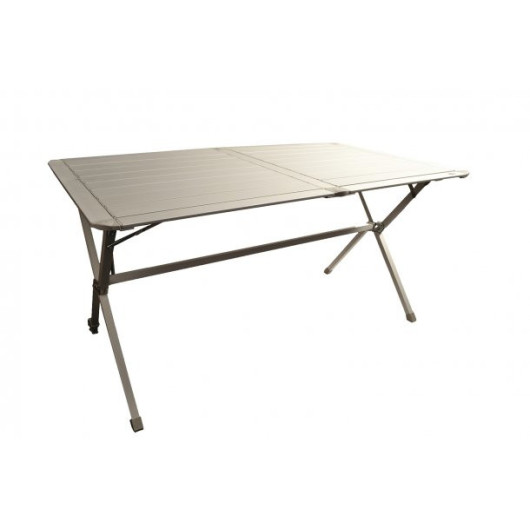 Table aluminium 6 personnes VIA MONDO - table pliante camping-car, van ...