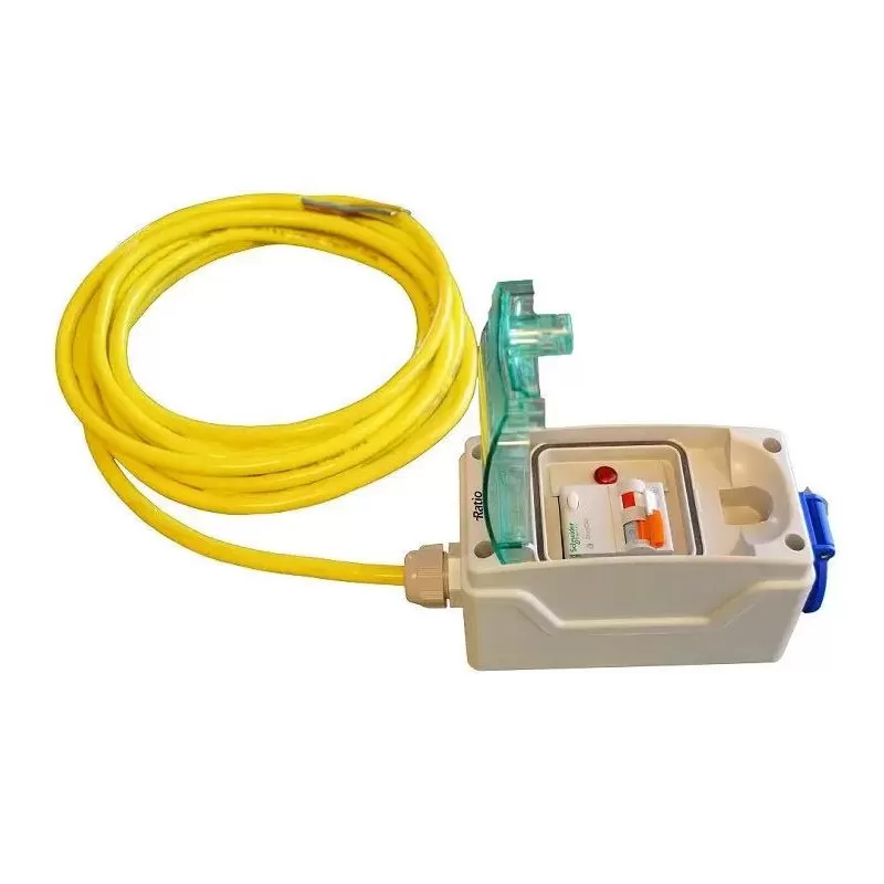 Boîtier de raccordement électrique RATIO 30 mA/16A - pour bateau ...