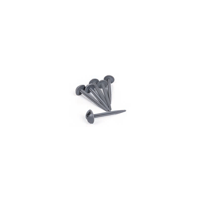 Lot de 6 clous pour tapis de sol REIMO - clous discrets pour fixation ...