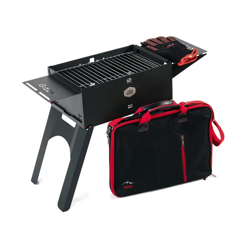 Barbecue grill complet GIZZO - barbecue au charbon pour le camping ...