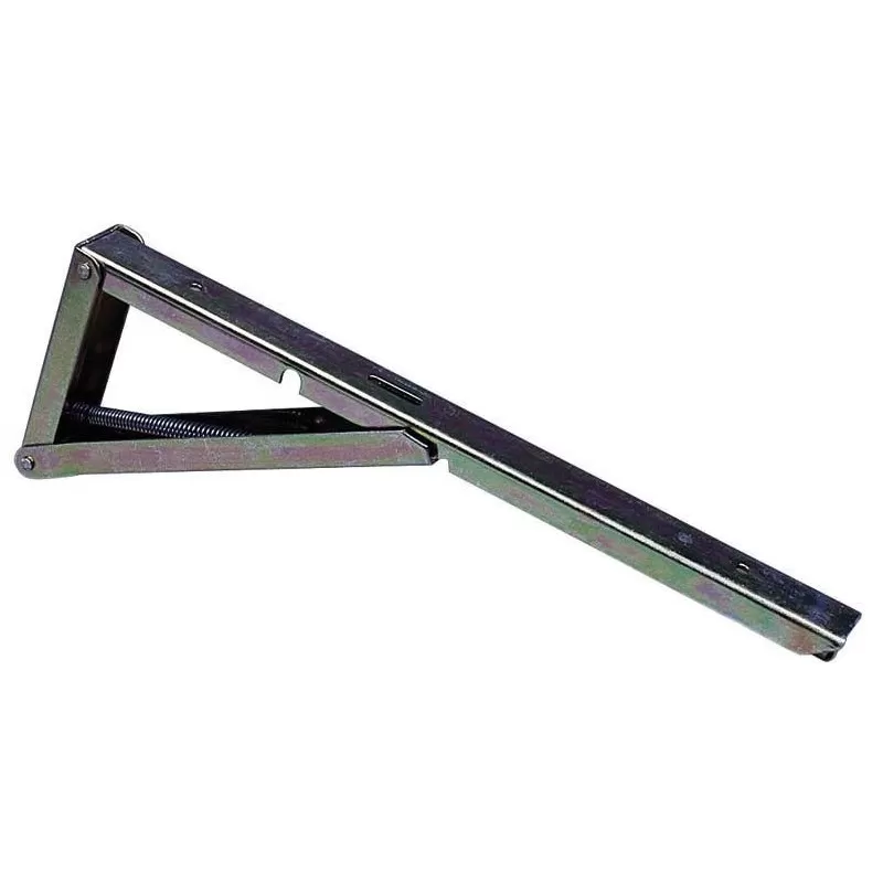 Console pliante 250 mm NPL - équerre tablette en camping-car, fourgon ...