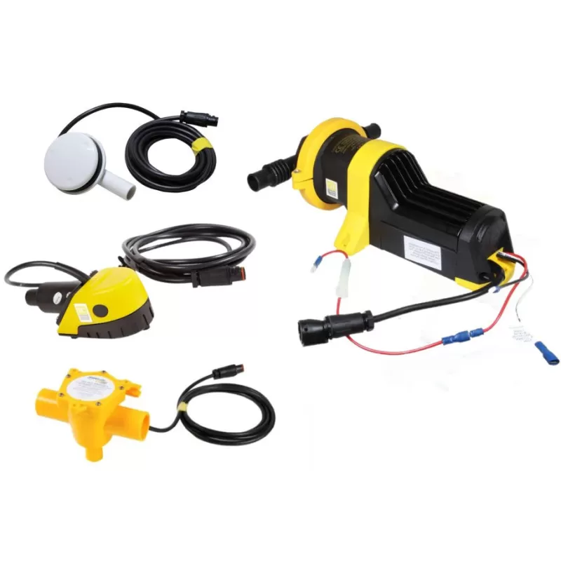 Pompe d’évacuation pour douche et eau chargé du bateau WHALE Gulper IC.