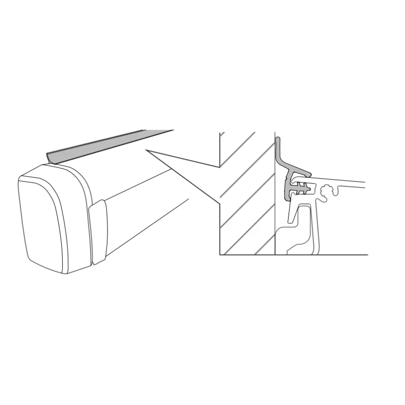 Sealing Rubber 4200 en 4,50 m THULE - joint d'étanchéité pour store ...