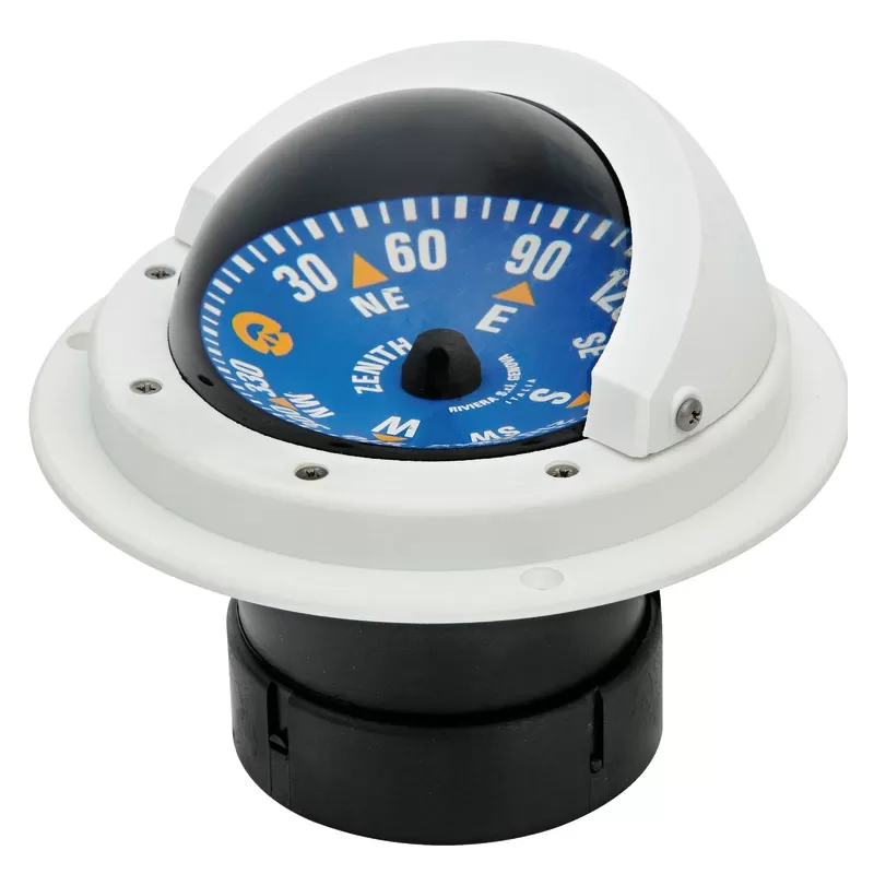 Compas Zentit 3'' encastré - Compas de route magnétique à rose plate ...