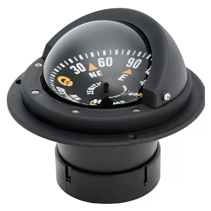 Compas Zentit 3'' encastré - Compas de route magnétique à rose plate ...