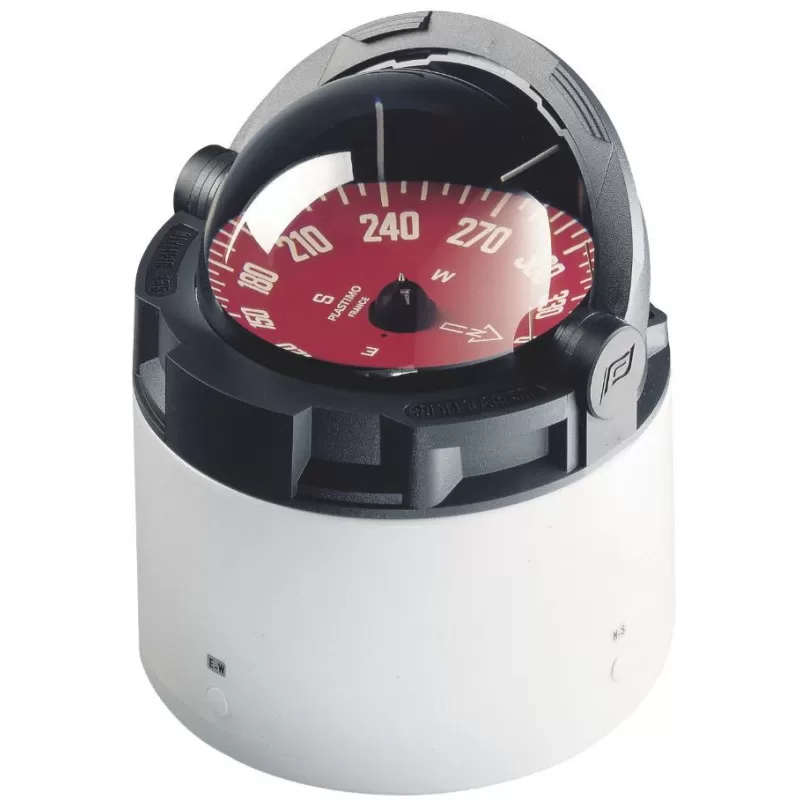 Olympic 135 sur fût PLASTIMO - Compas de route rose 135 mm pour voilier ...