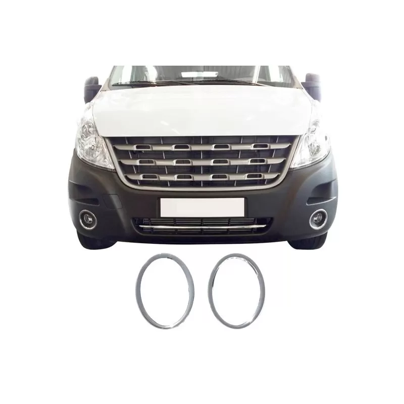 Cerclage feux antibrouillard AV Inox Master 3 OMAC - Accessoire ...